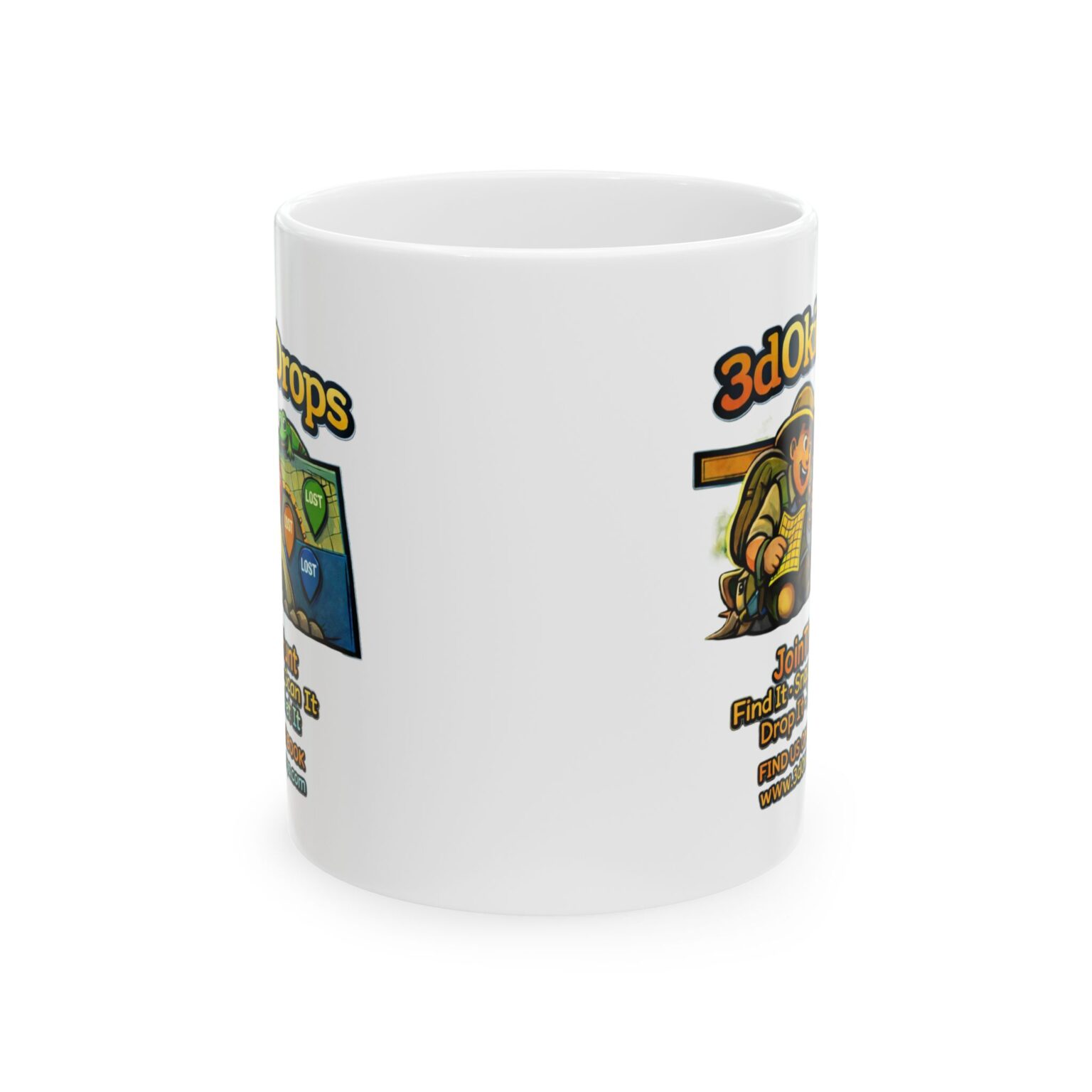 Ceramic Mug — 3dOkieDrops – PrePare For The Hunt – 3dOkieDrops-Drop Shop